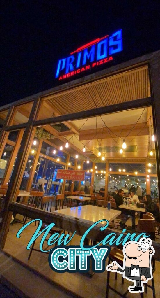 Menu at Primo's American Pizza restaurant, New Cairo City, 2C9C+RJ5