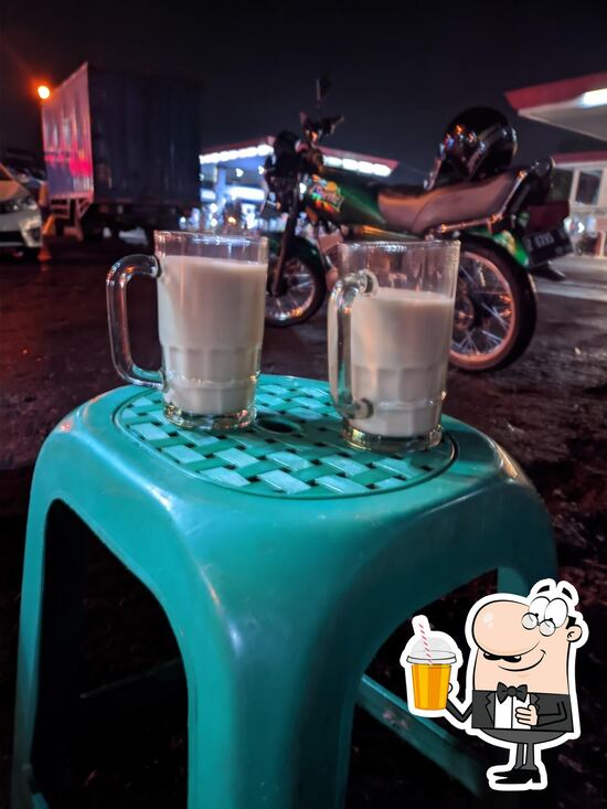 Menu at Susu jahe merah (SULTAN), Tanjungpura