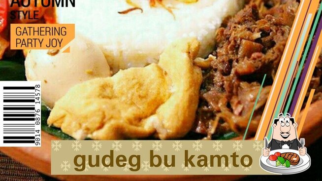 Menu at Cluster Bukit Pinus restaurant, Indonesia