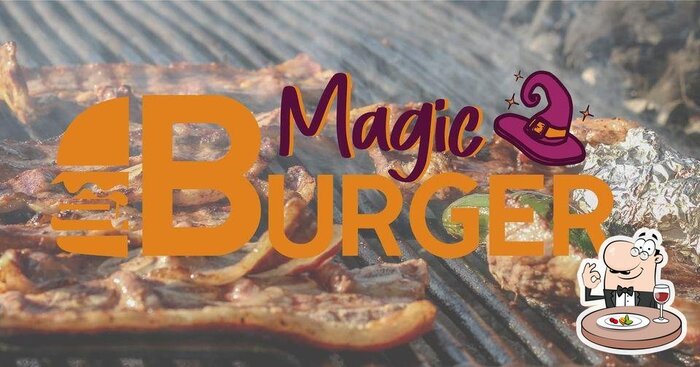 Menu at Magic burger restaurant, Torreón
