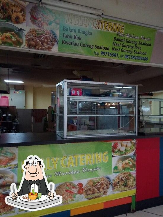 Menu at Melly Catering restaurant, Jakarta