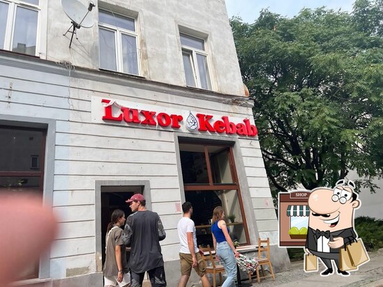 Menu at Luxor Kebab restaurant, Wrocław, Szewska 27/1b