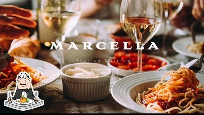 Menu at Marcella West Hollywood restaurant, Los Angeles
