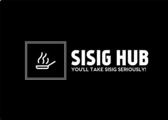 Menu at SISIG HUB restaurant, Muntinlupa