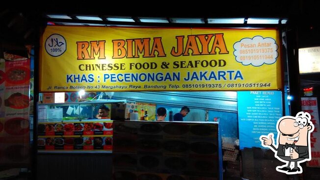 Menu at Rm. Bima Rasa restaurant, Bandung, Jl. Rancabolang No.43