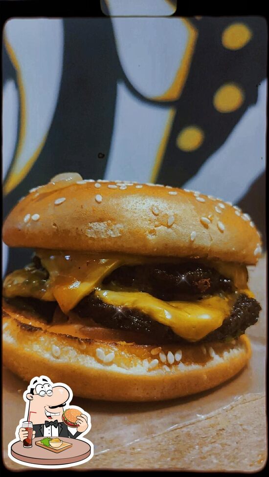 Menu at BASA BURGER restaurant, Jakarta