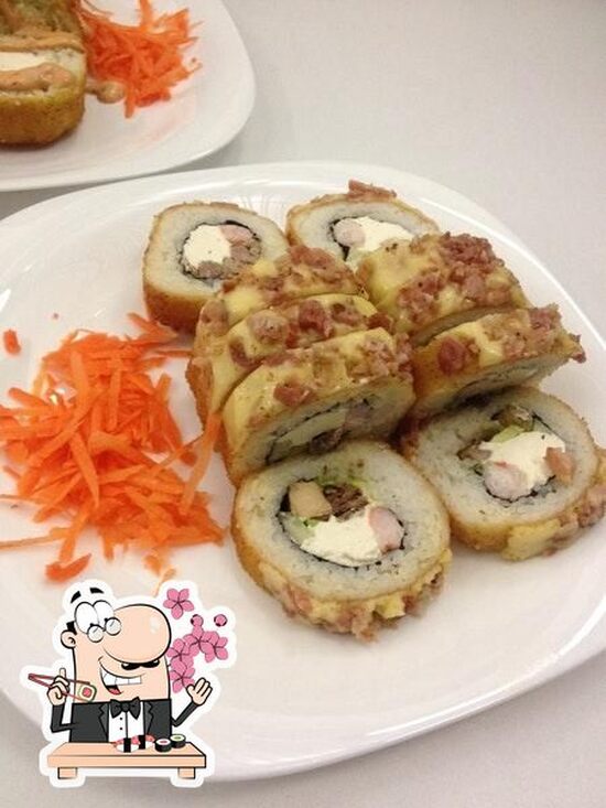 Menu at Mas Sushi restaurant, Ciudad Obregón