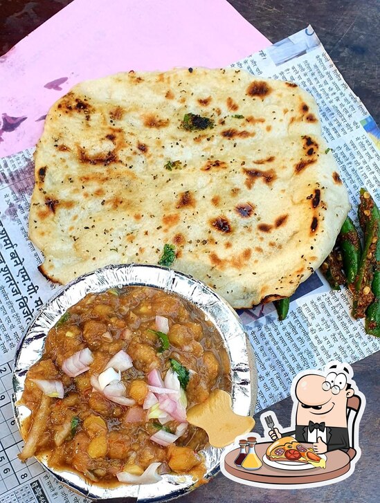 Menu at Raju Chole Kulche, Karnal