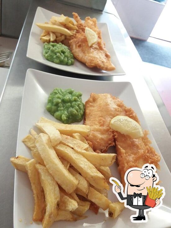 Menu at Philpott’s Fish & Chips restaurant, Southampton