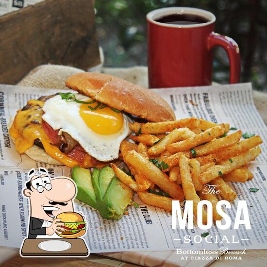 The Mosa Social - Restaurant menu, prices and reviews