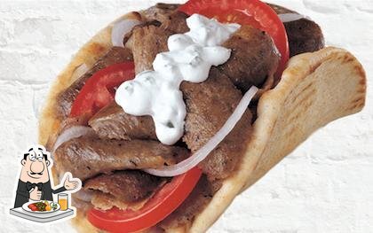 Menu at Alpha Gyros restaurant, Harvey, Dixie Hwy