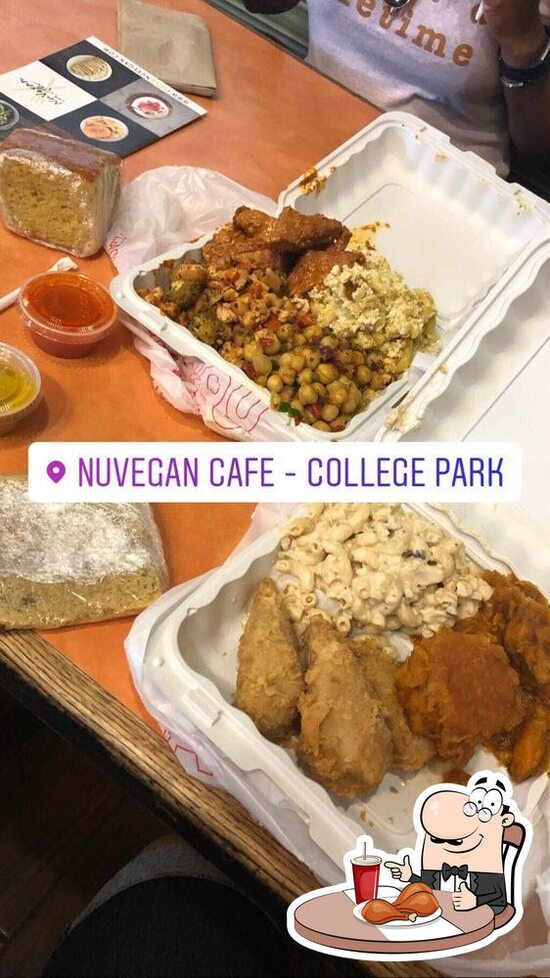 Menu at NuVegan Cafe - College Park, College Park, Baltimore Ave