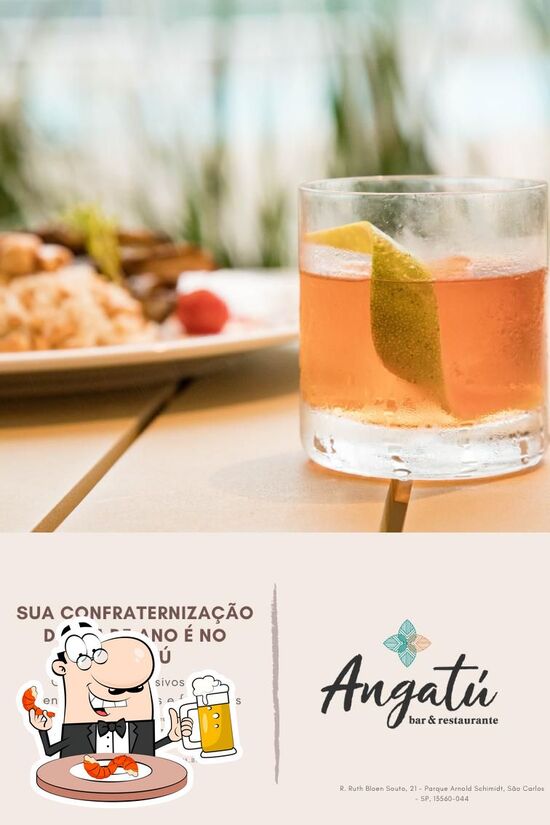 Menu at Angatú Restaurante & Bar, São Carlos