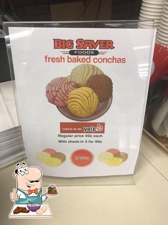 Menu at Big Saver Foods, La Puente