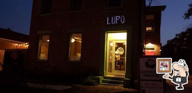 Menu at Pizza Lupo pizzeria, Louisville