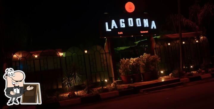 Menu at Lagoona cafe, Mansoura