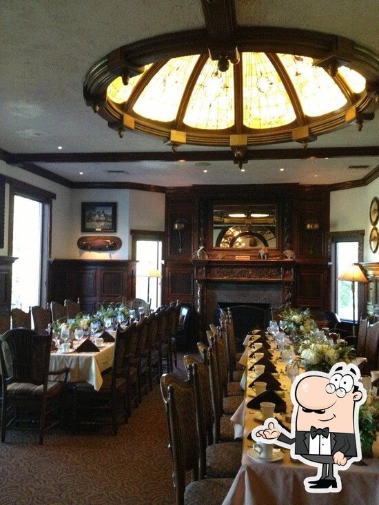 Menu at The Worman House restaurant, USA