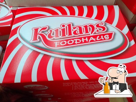 Carta del café Kuilan’s Foodhaus, Dávao, Dacudao Avenue corner Opal Street