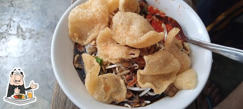 Menu at Asinan Bang Keder restaurant, South Jakarta