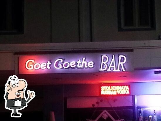 Menu at Goet Goethe Bar, Bodrum