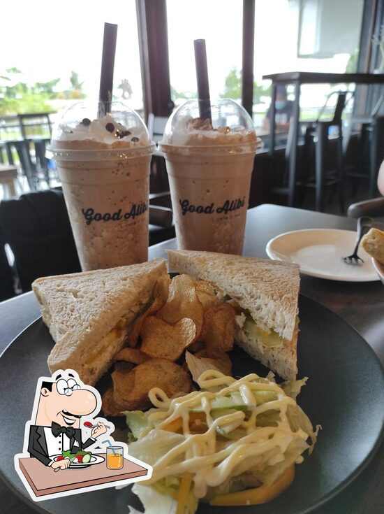 Menu at Good Alibi Café + Bar, Tacloban City