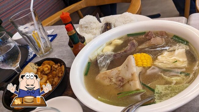 Menu at Moon Café Robinson mall restaurant, Dumaguete