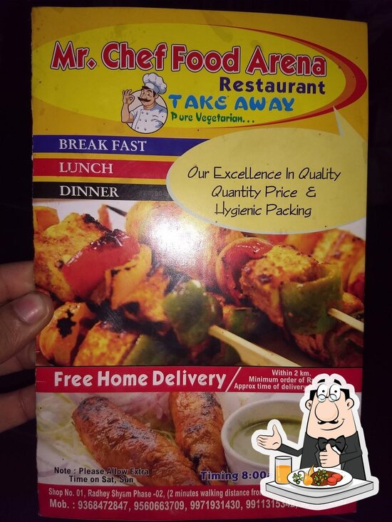 Menu at Mr.Chef Food Arena, Muradnagar