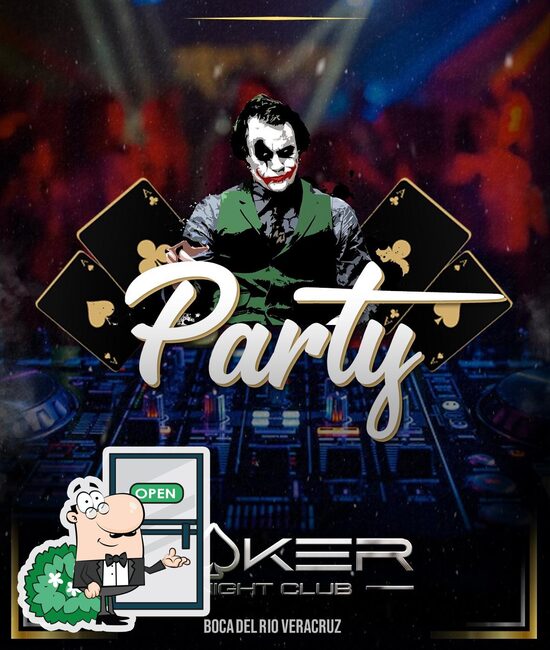 Carta de The Joker Night Club, Veracruz