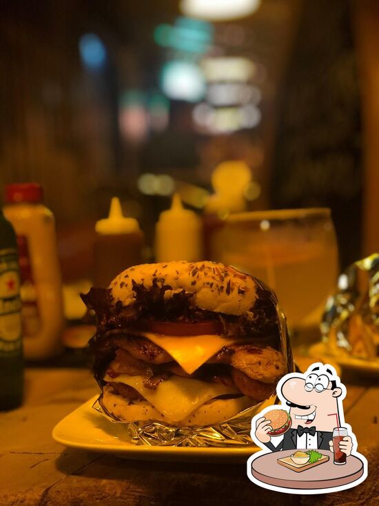 Carta del restaurante The Jungle Burger, Medellín