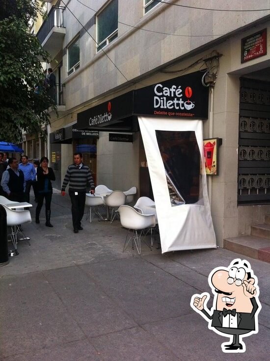 Menu at Café Diletto, Mexico City, Río Elba 31