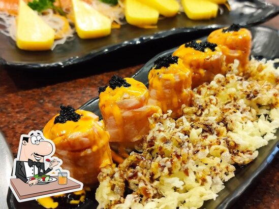 Menu at Osaka buffet restaurant, Bang Pla Soi
