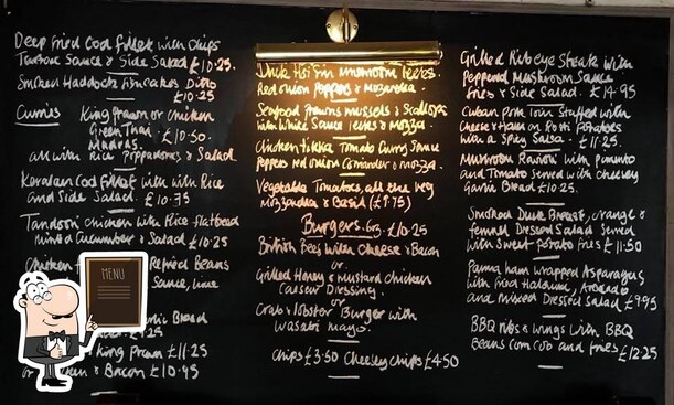 Menu at The Half Moon Inn pub & bar, Heathfield