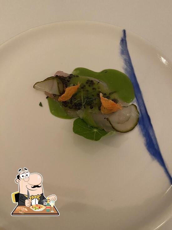 Menu au Hôtel Les Roches restaurant, Le Lavandou
