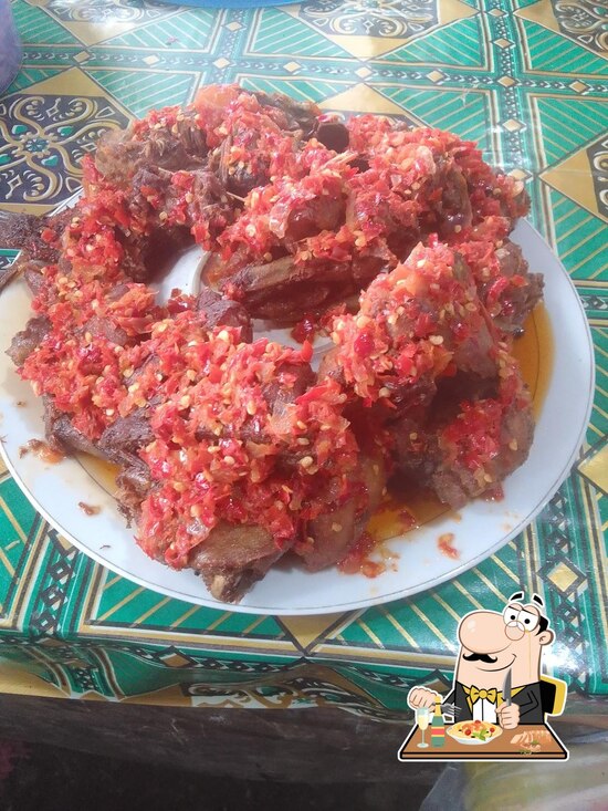 Menu at RM Ampera dan Sate Surya Danau Kembar, Alahan Panjang