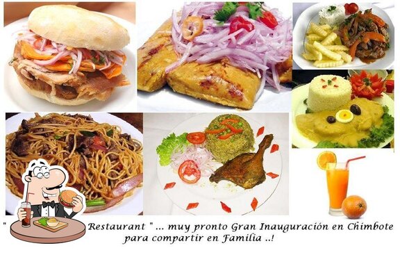 Menu at Dona Tila restaurant, Chimbote