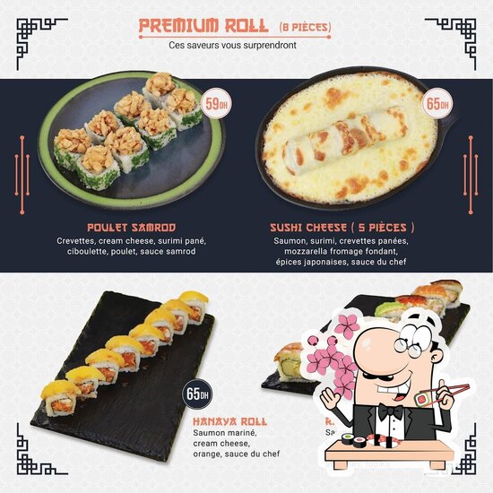 Hanaya Sushi Casablanca, Casablanca - Menú del restaurante, precios y ...