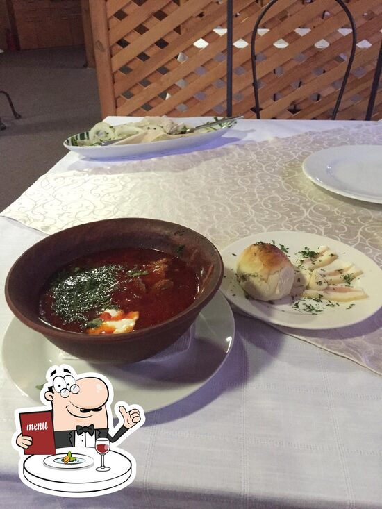 Speisekarte von Dibrova restaurant, Kiew, Mykoly Ushakova St