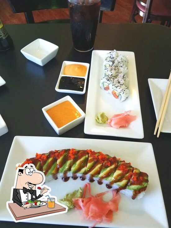 Menu at Han the Sushi Man restaurant, Joplin