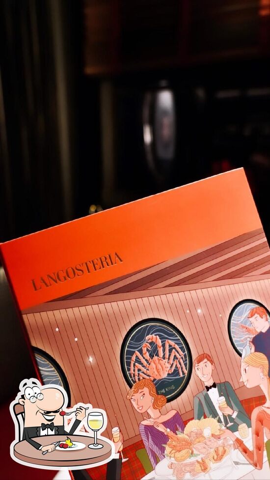 Menu at Langosteria, Saint Moritz