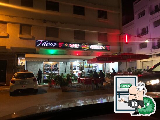 Menu at Magic Chicken Fast-food restaurant, El Hoceima
