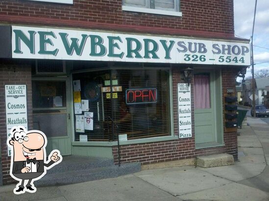 Menu at Newberry Sub Shop restaurant, Williamsport