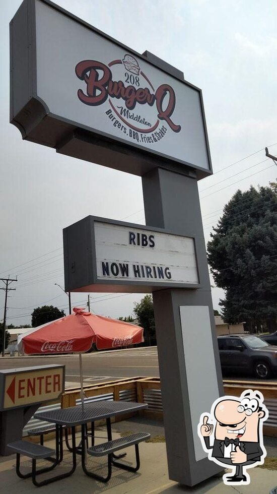 Menu at 208 Burger Q BBQ, Middleton