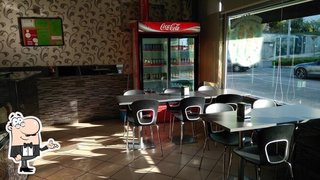 Menu at Diora Doner Kebab restaurant, Leiria
