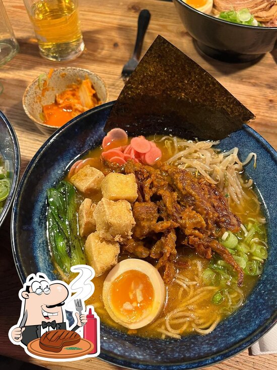 Menu at Maneki Ramen restaurant, Worcester