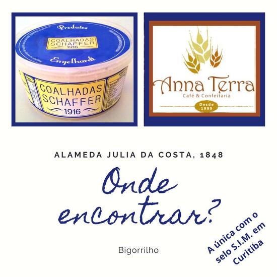 Padaria e Café Anna Terra, Curitiba - Menu do restaurante, preços e ...