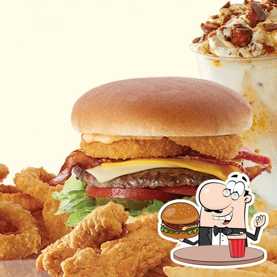 Menu at Fosters Freeze restaurant, Chiriaco Summit