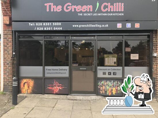 Menu at Green Chilli restaurant, Welling, 29 Falconwood Parade