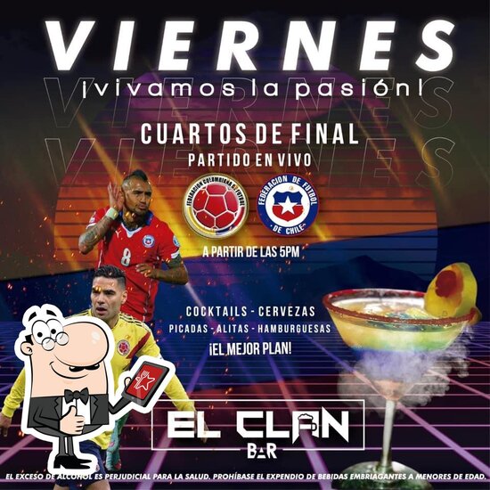 Menu at El Clan Bar, Cúcuta