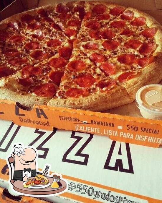 Carta del restaurante 550° Grados Pizza, Ciudad Obregón, Calle Jalisco