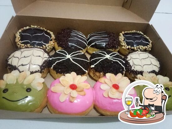 Menu at Han's Donuts, Karawang